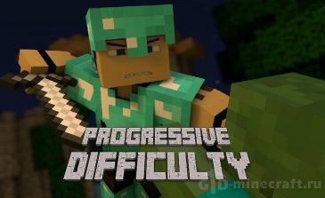 Download Progressive Difficulty mod for Minecraft 1.12.2/1.11.2 for free